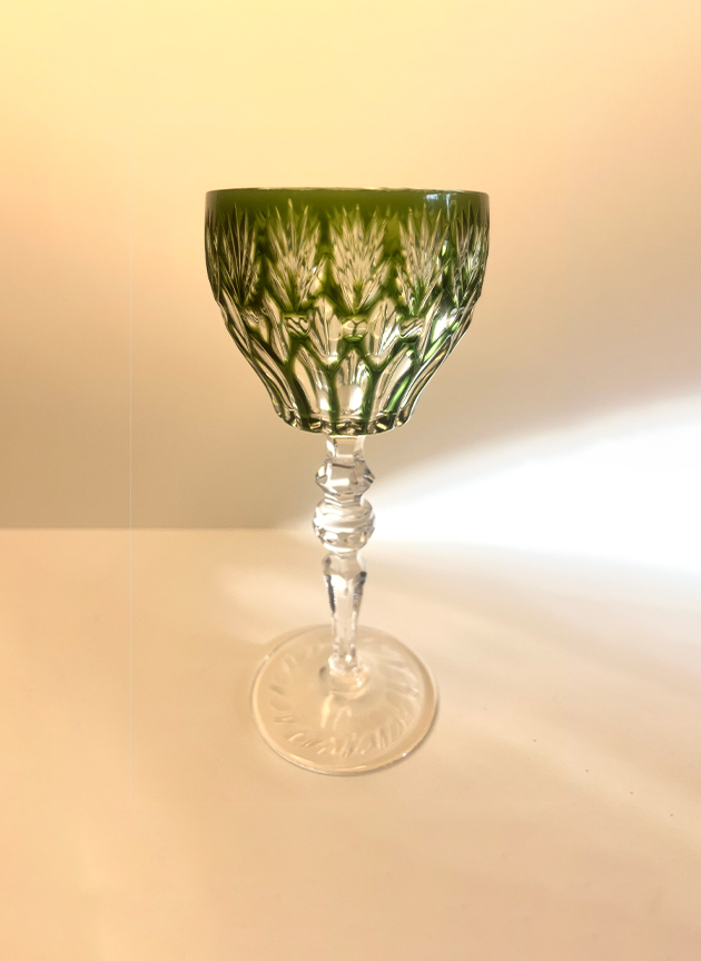 Copa de Cristal Tallado Nachtmann Traube Verde ll – GEINER KLASSIK